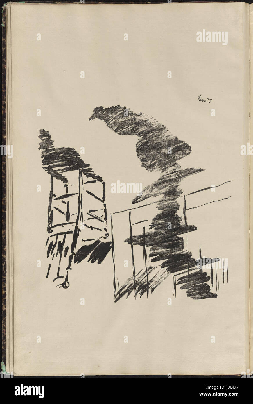 'Raven' by Manet, part of the French artist's later works, features a ...