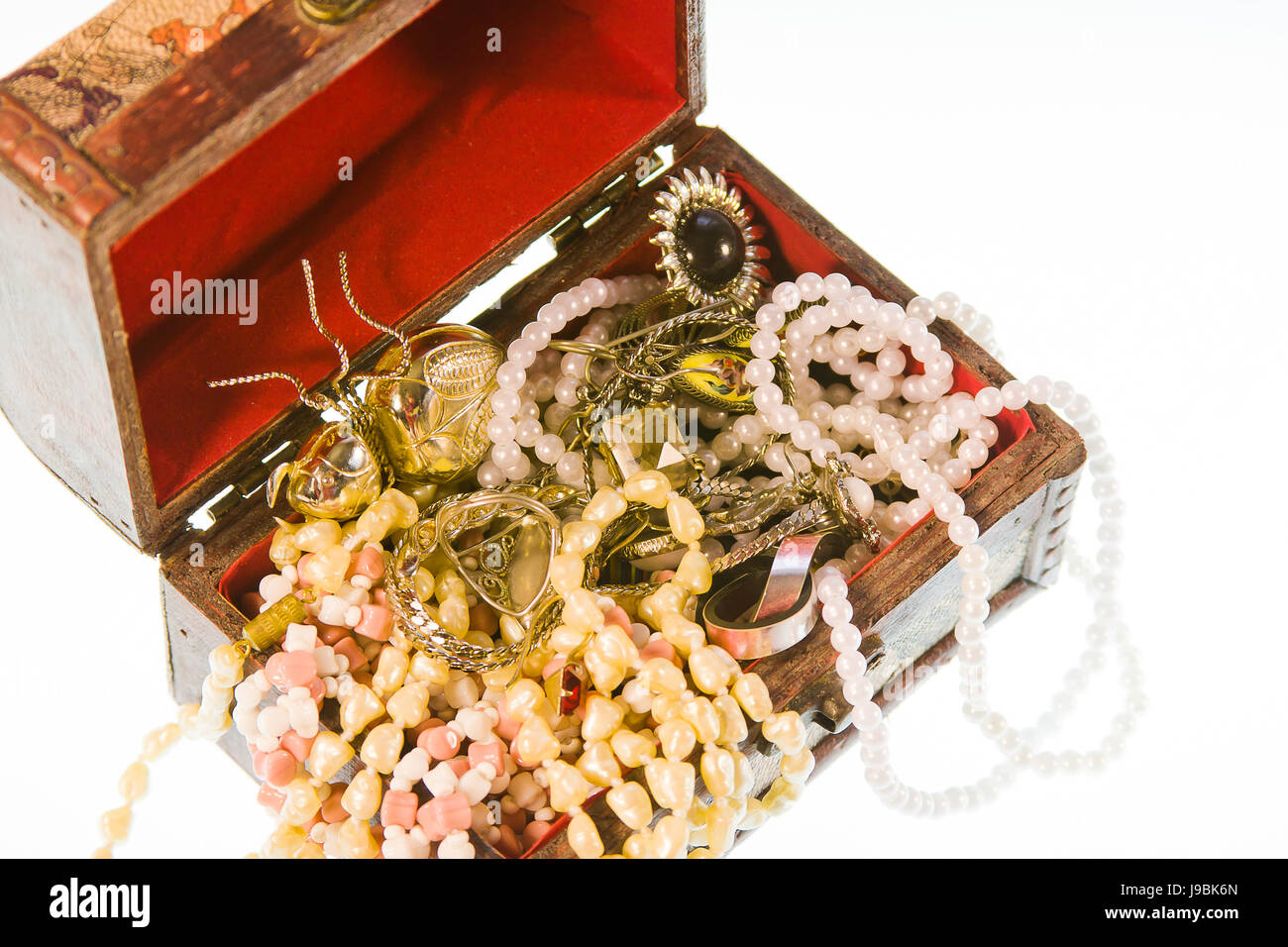 small box with valuables Stock Photo - Alamy