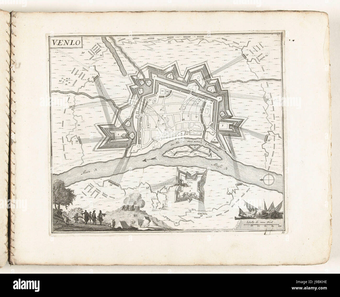 Venlo september 1702 Stock Photo - Alamy