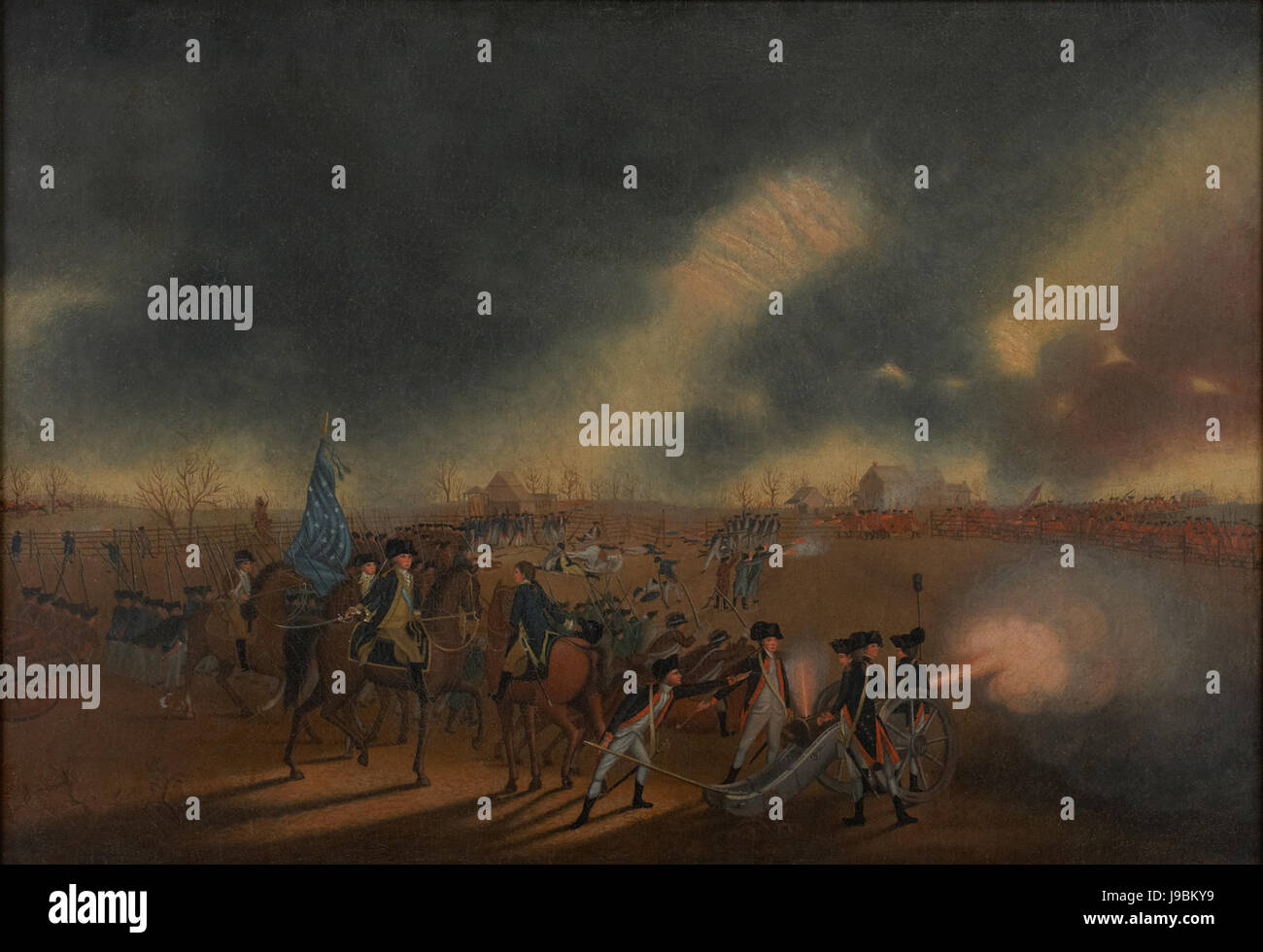 James peale the battle of princeton hi-res stock photography and images ...