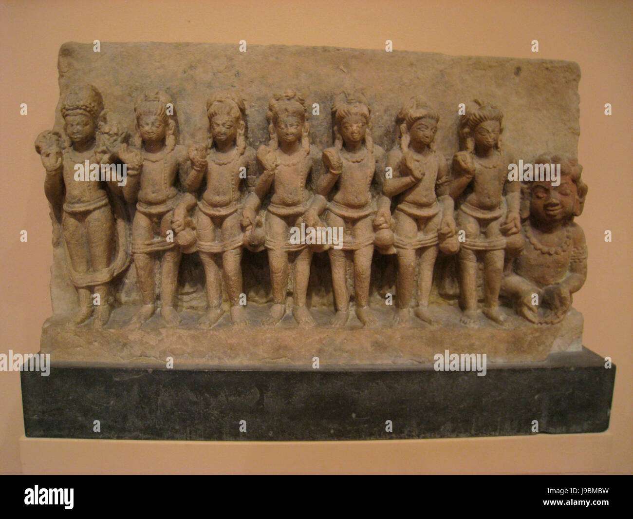 Navagraha (Nine Planets), Central India, Uttar Pradesh, 550 575 AD ...