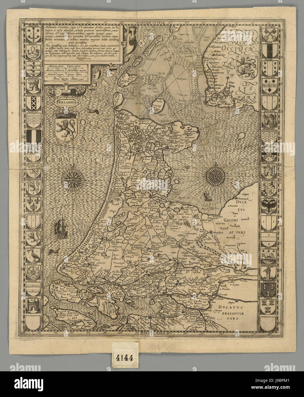 Hollandia map hi-res stock photography and images - Alamy