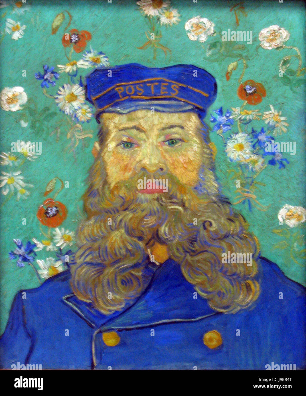 1889 van Gogh Portrait Joseph Roulin anagoria Stock Photo - Alamy