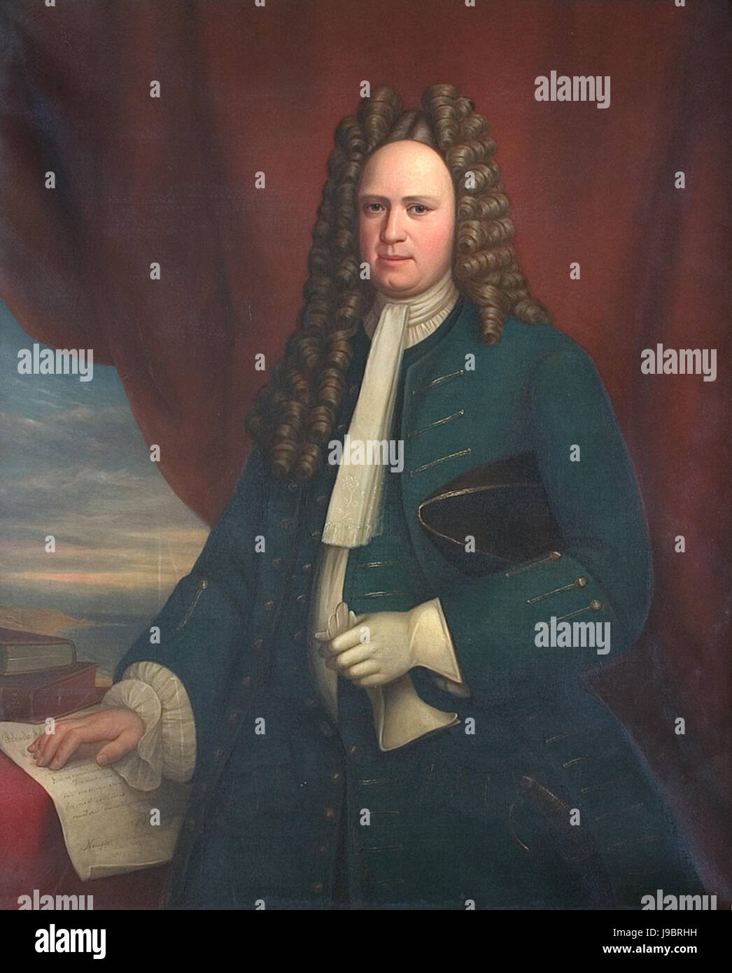 William Coddington by Thomas Mathewson 1857 Stock Photo - Alamy