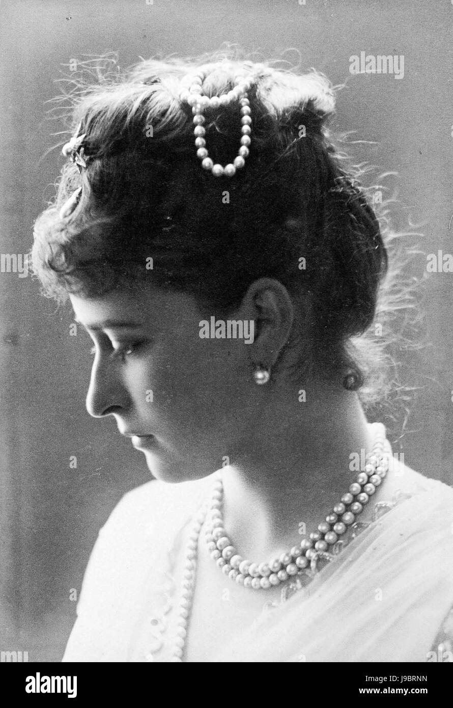 Princess Elisabeth of Hesse 1887 (b Stock Photo - Alamy
