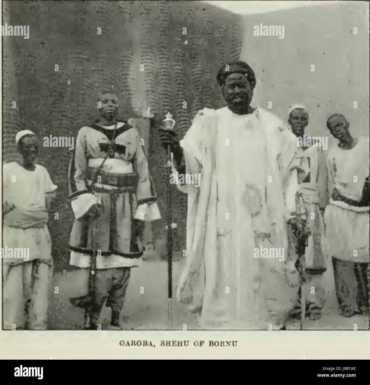 Shehu Abubakar Garbai of Borno in 1906 Stock Photo - Alamy