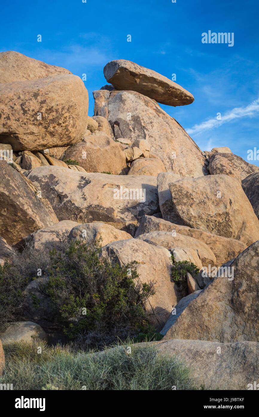 Jumbo rocks in Joshua Tree National Park, California, USA Stock Photo ...