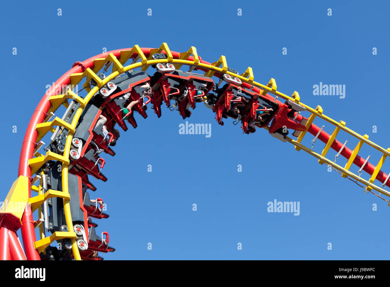 Switchback roller coaster hi-res stock photography and images - Alamy