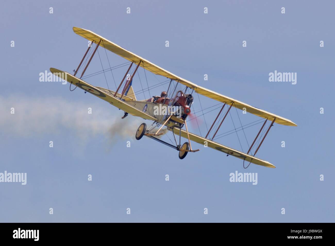 Royal Aircraft Factory BE2c from the Great War Display Team Stock Photo ...