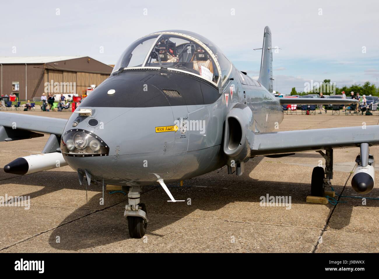 BAC Strikemaster on static display at Imperial War Museum Duxford Stock ...