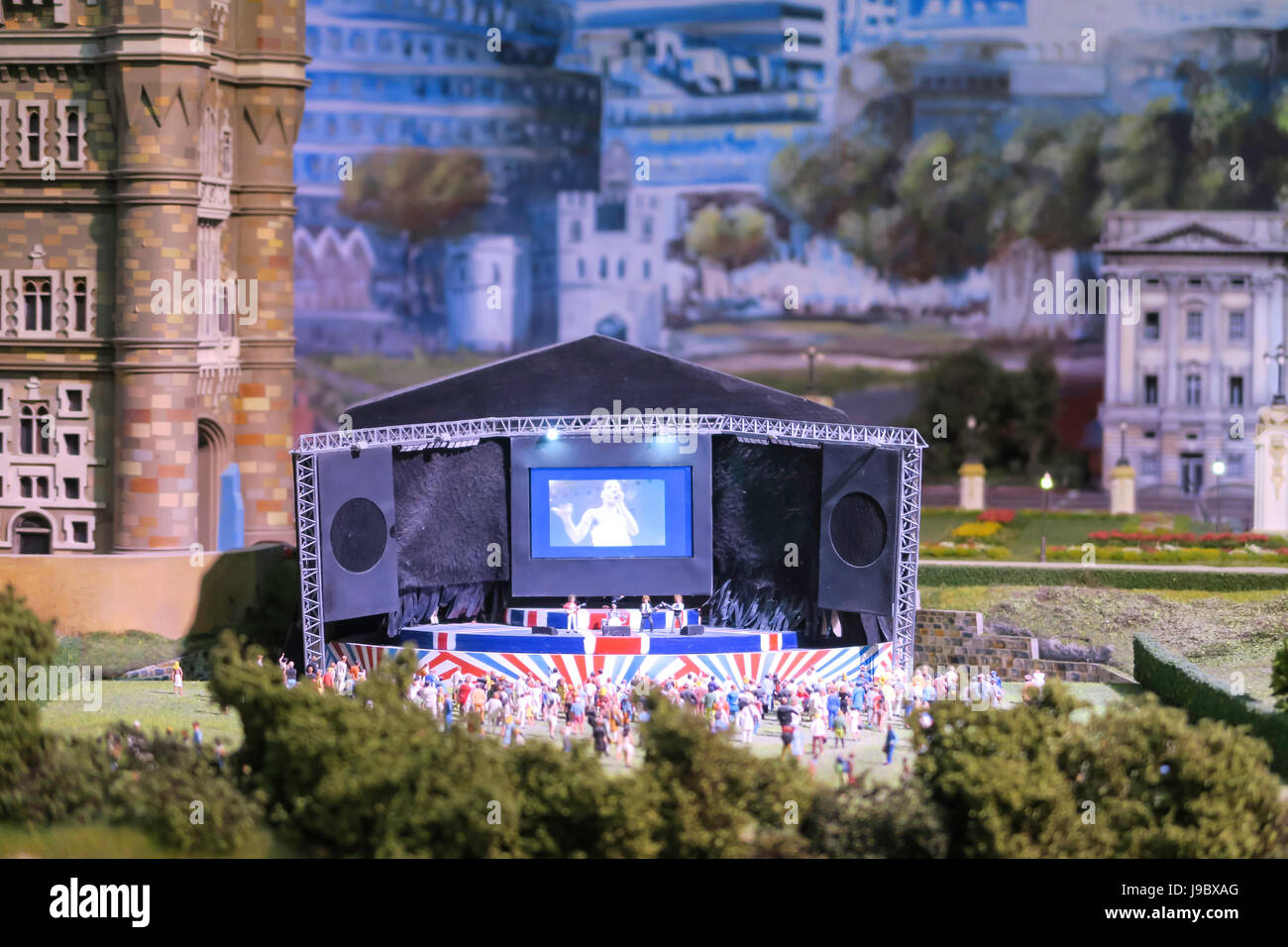 Gulliver's Gate Miniatures Gallery in Times Square, NYC, USA Stock ...