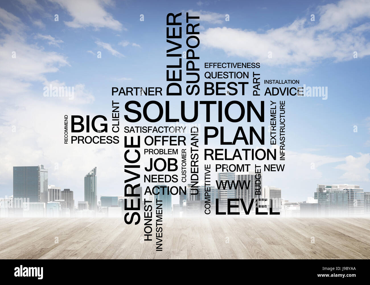 Business conceptual words as keys to success and company growth Stock ...