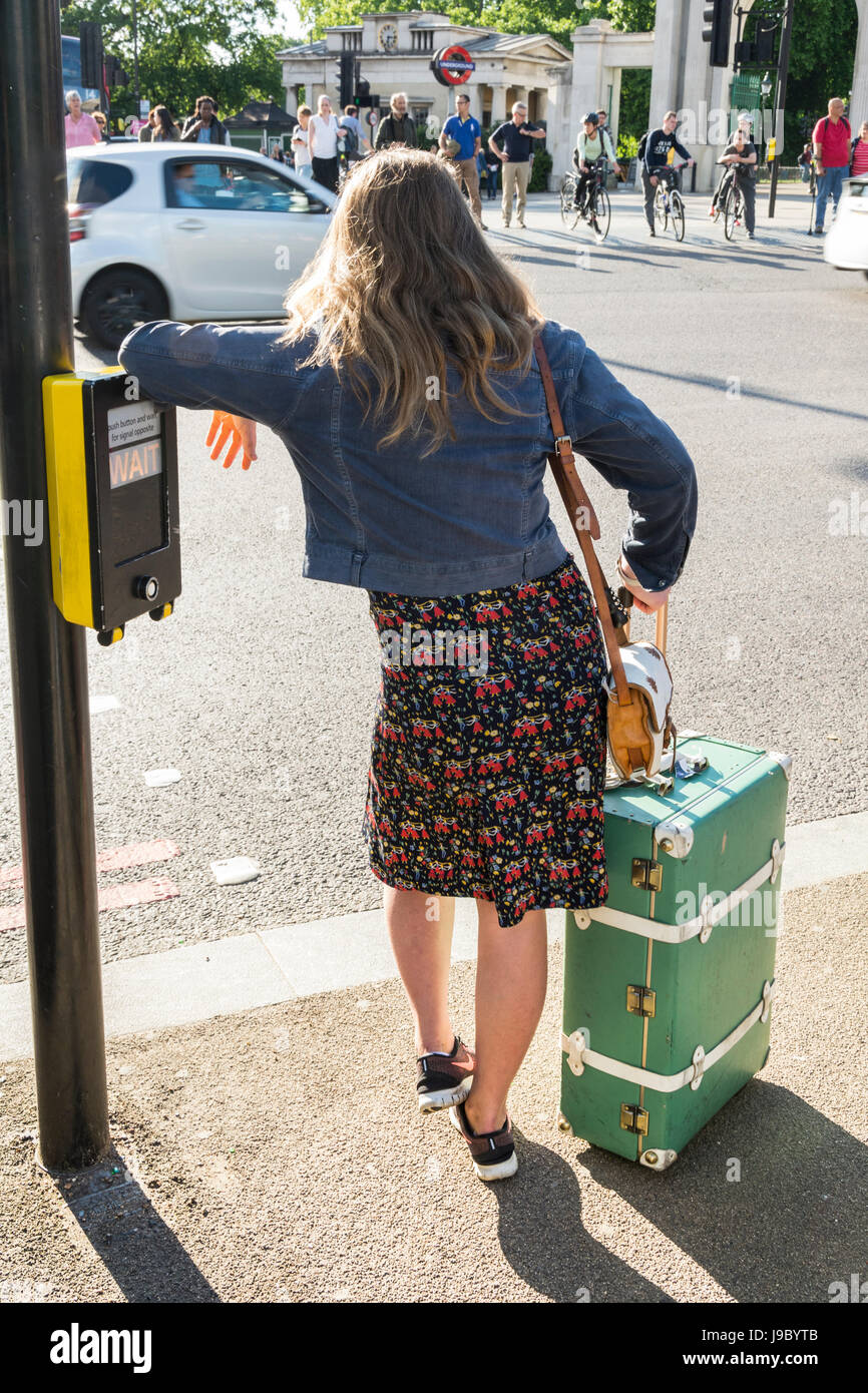 Pulling up skirt hi-res stock photography and images - Alamy