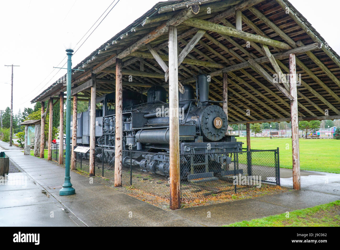 Washington park train hi-res stock photography and images - Alamy