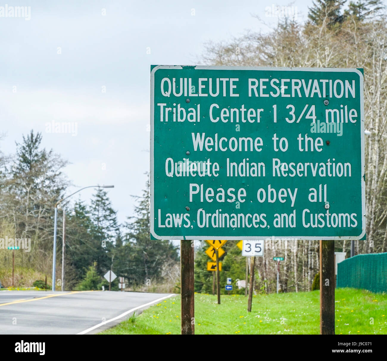 Welcome to the Quileute Indian Reservation - FORKS - WASHINGTON Stock ...