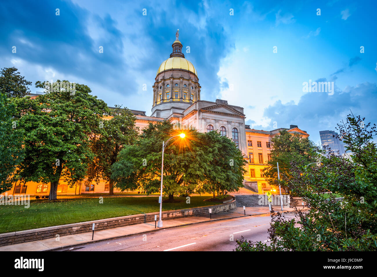 Georgia State Capitol Building in Atlanta, Georgia, USA Stock Photo - Alamy