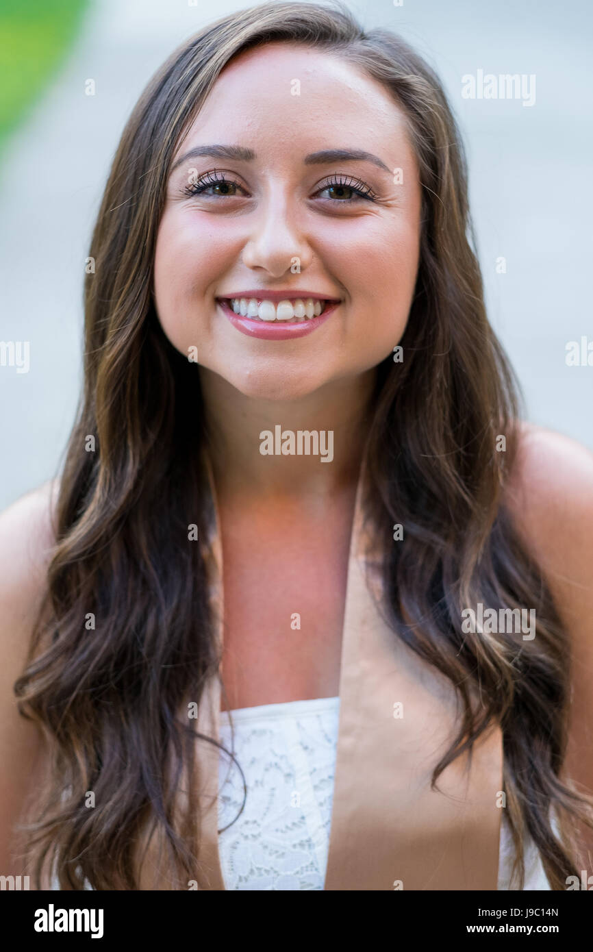 College Graduation Photo on University Campus Stock Photo - Alamy