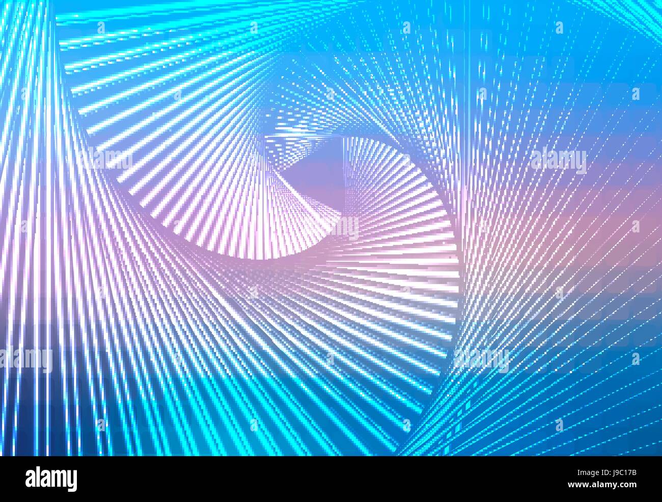Geometric spiral background vector Stock Vector Images - Alamy