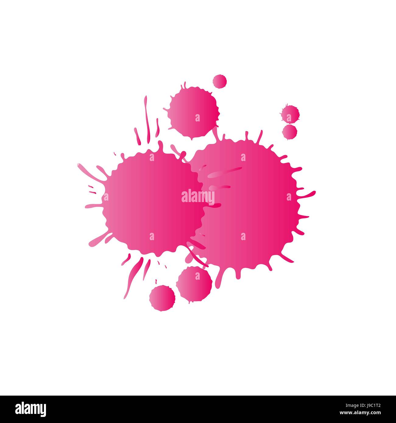 Pink paint splatter hi-res stock photography and images - Alamy
