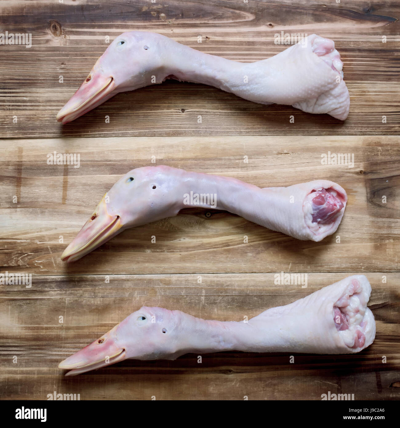 heads, raw, chinese, delicacy, asian, neck, street, road, duck, food ...