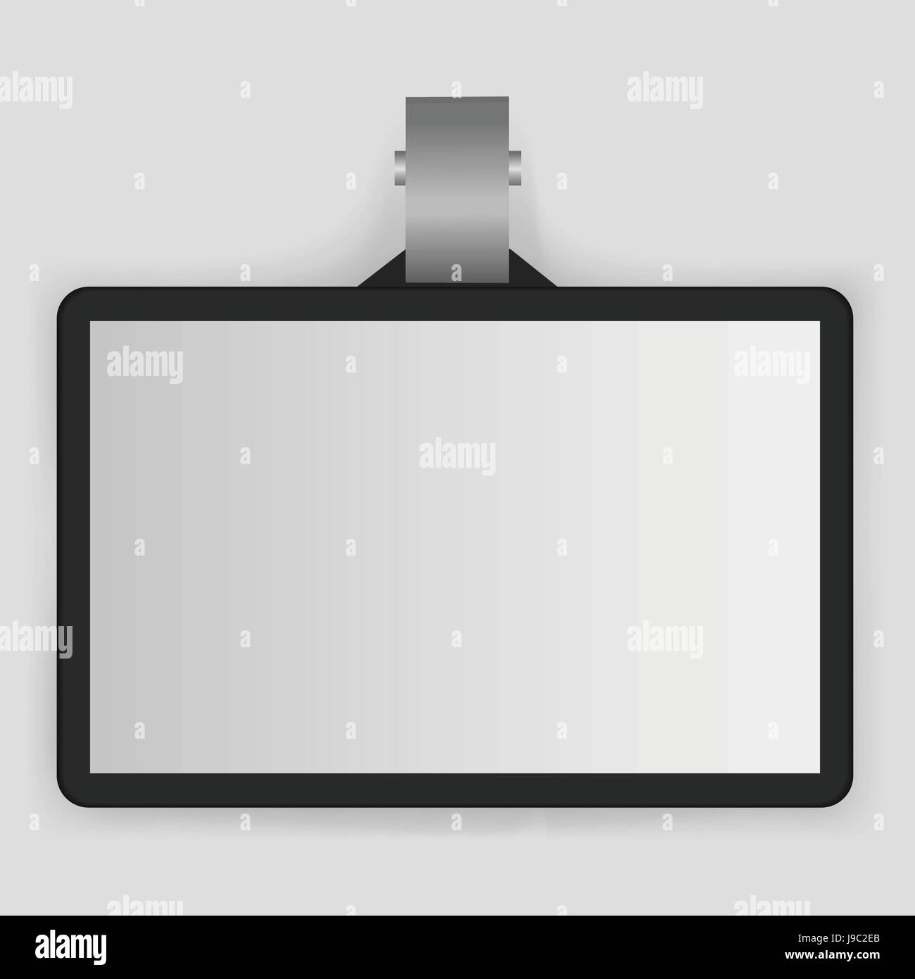 Hanging card cardholder vector Stock Vector Image & Art - Alamy