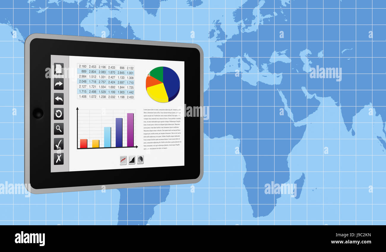 blue, office, PC, computers, computer, chart, model, design, project ...