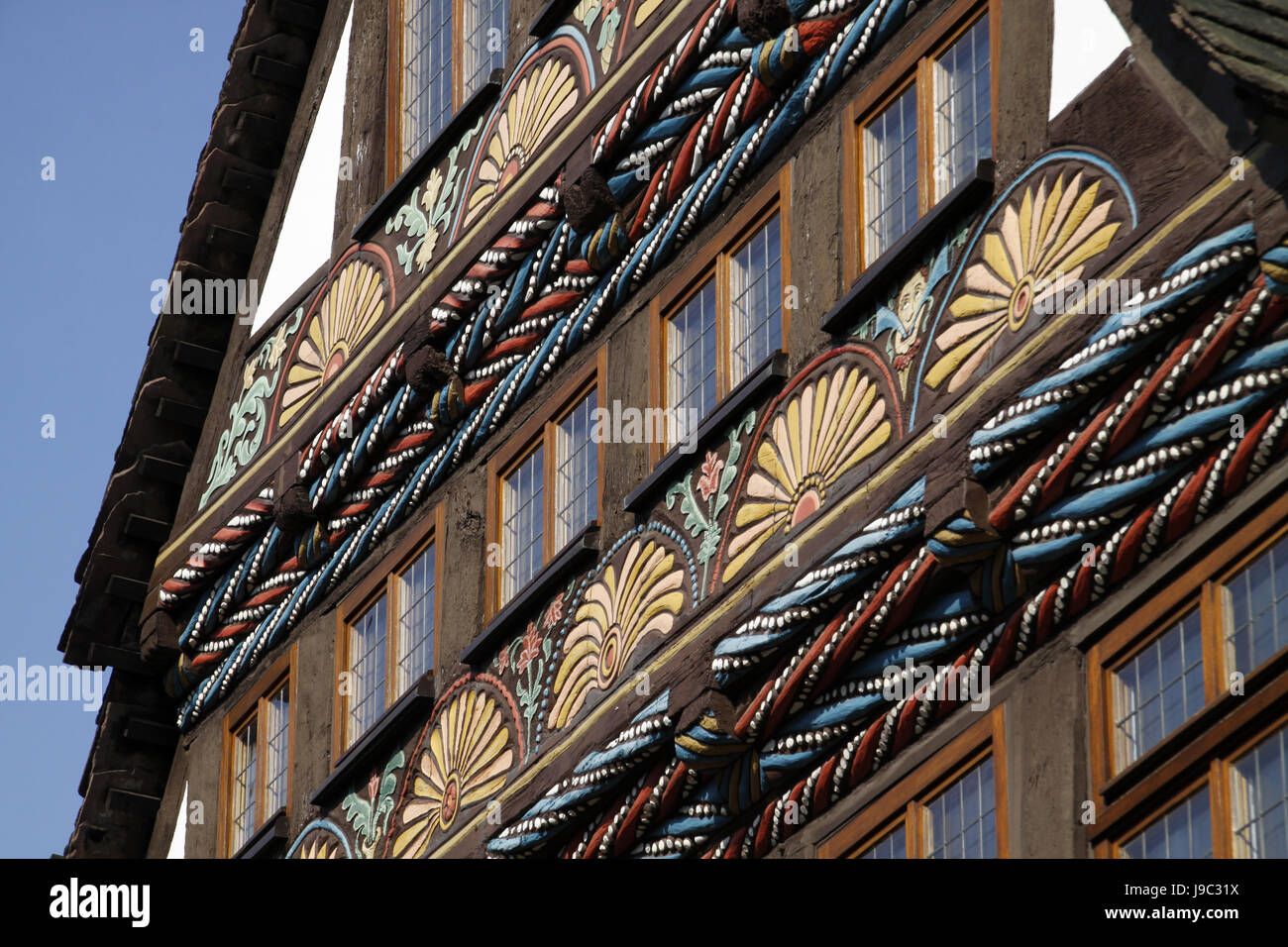 house, building, city, town, old town, frame-work, middle ages, house ...