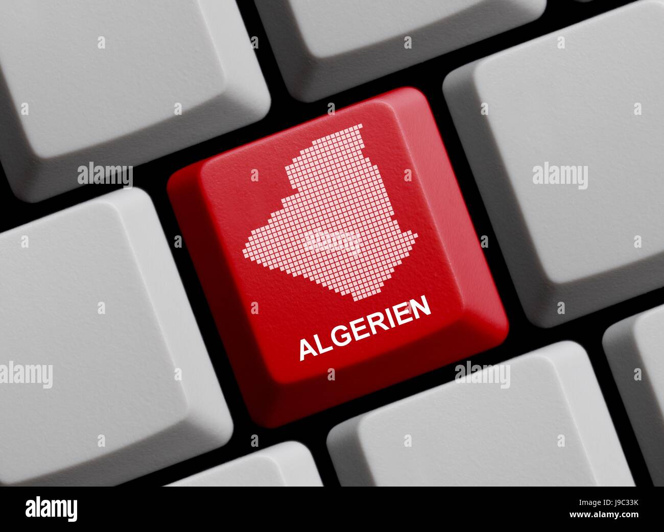 keyboard, card, outline, algeria, atlas, map of the world, map ...