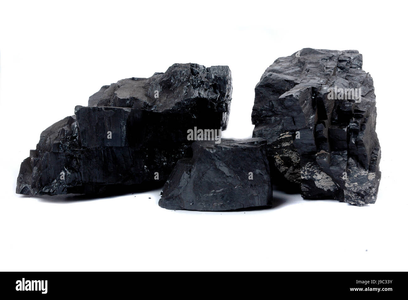 stone, industry, coals, mine, raw, close, isolated, stone, industry ...