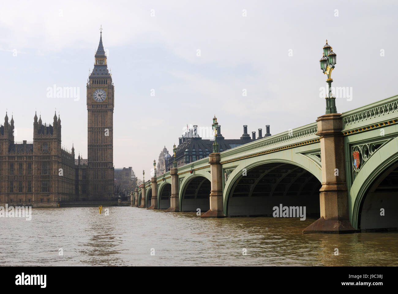 buildings, london, england, landmark, tower, bridge, clock, thames ...