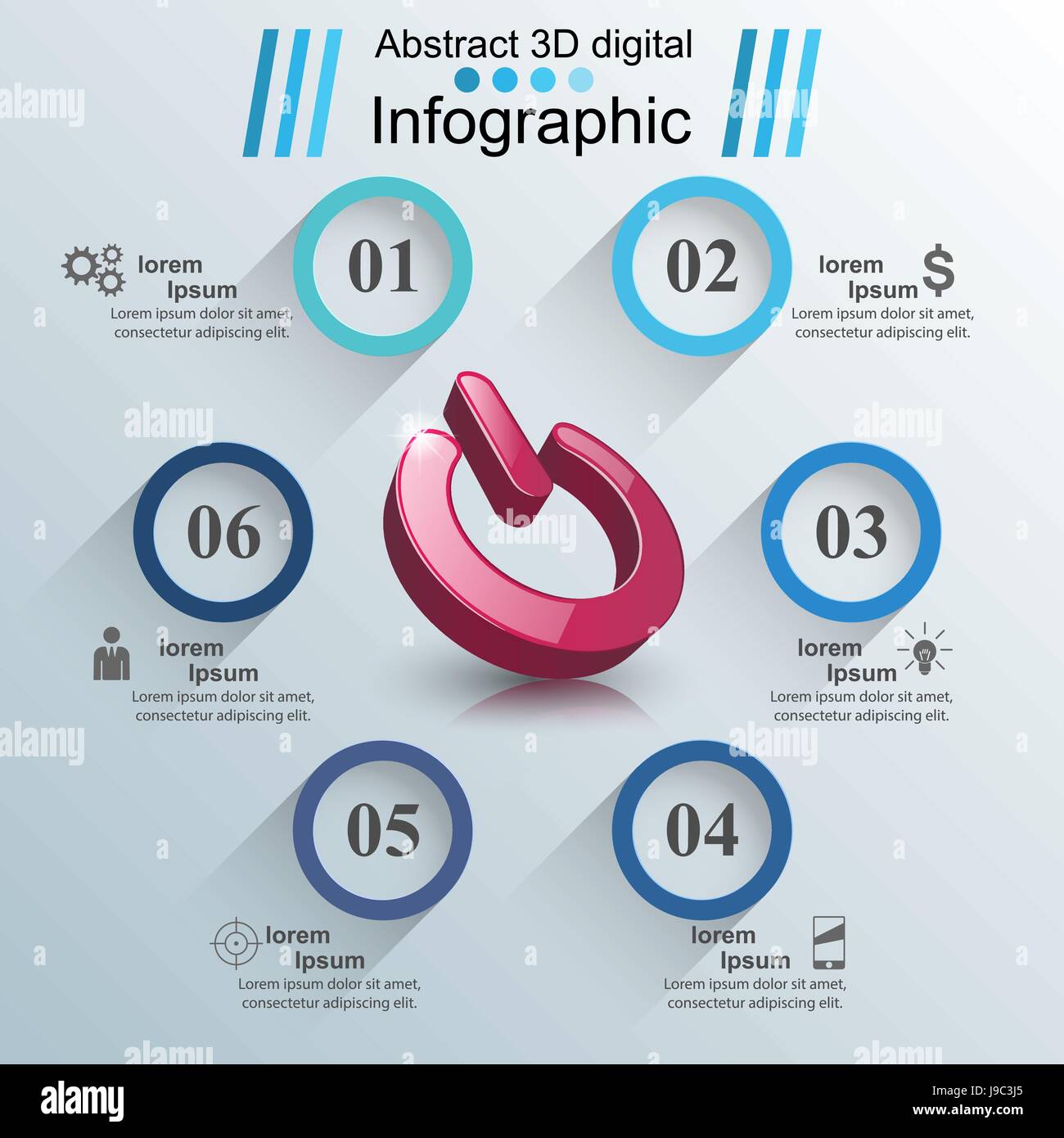 Switch icon. Abstract business infographic Stock Vector Image & Art - Alamy