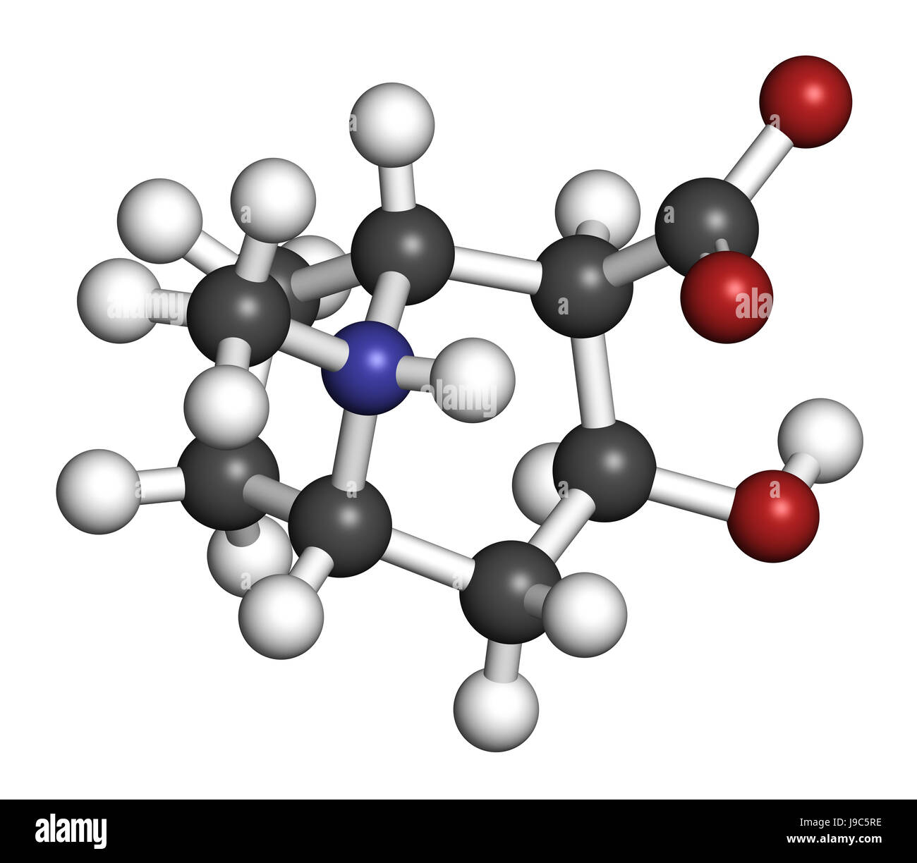 Cocaine molecular model hi-res stock photography and images - Alamy