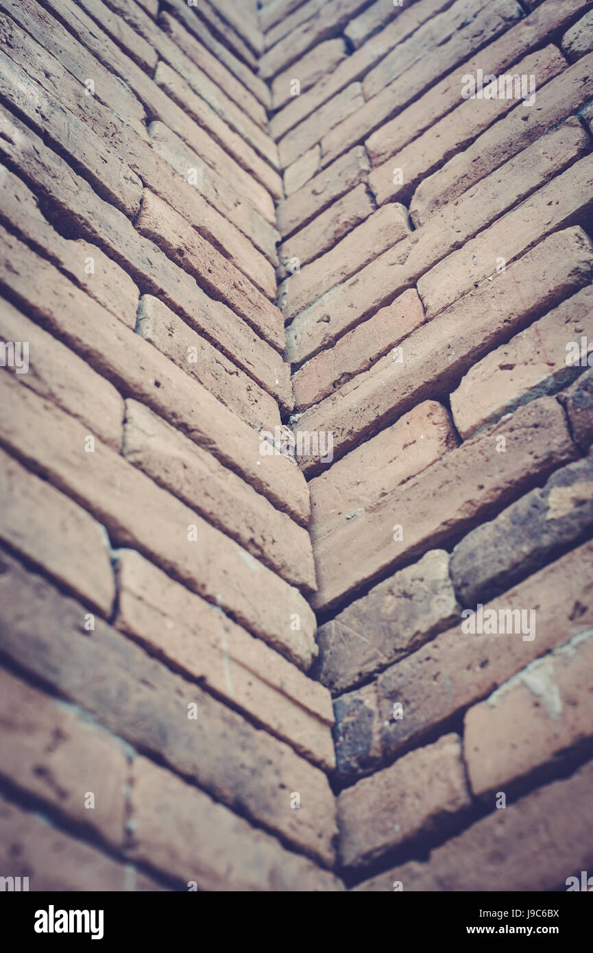 Old brick wall texture in a vintage, retro background Stock Photo - Alamy