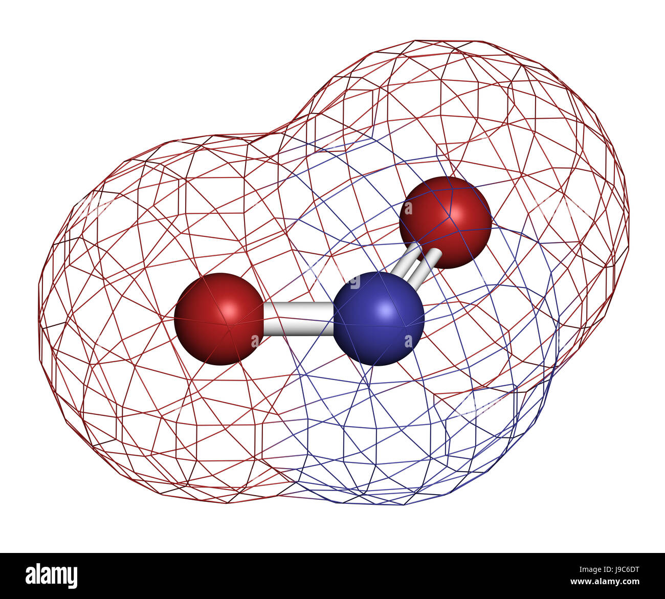 Sodium nitrite chemical structure hi-res stock photography and images ...