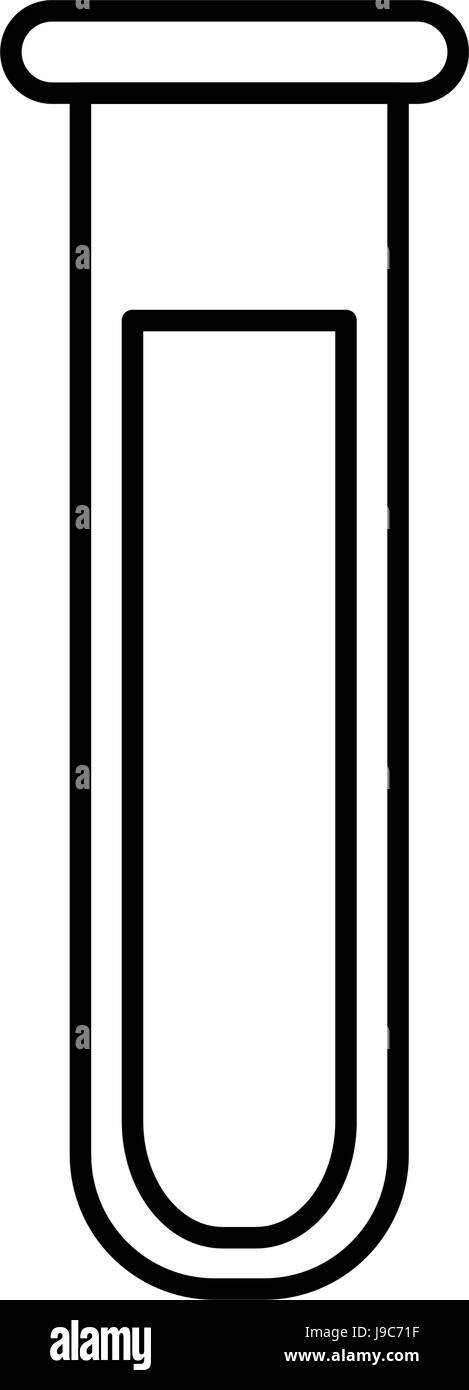 Test Tube Silhouette