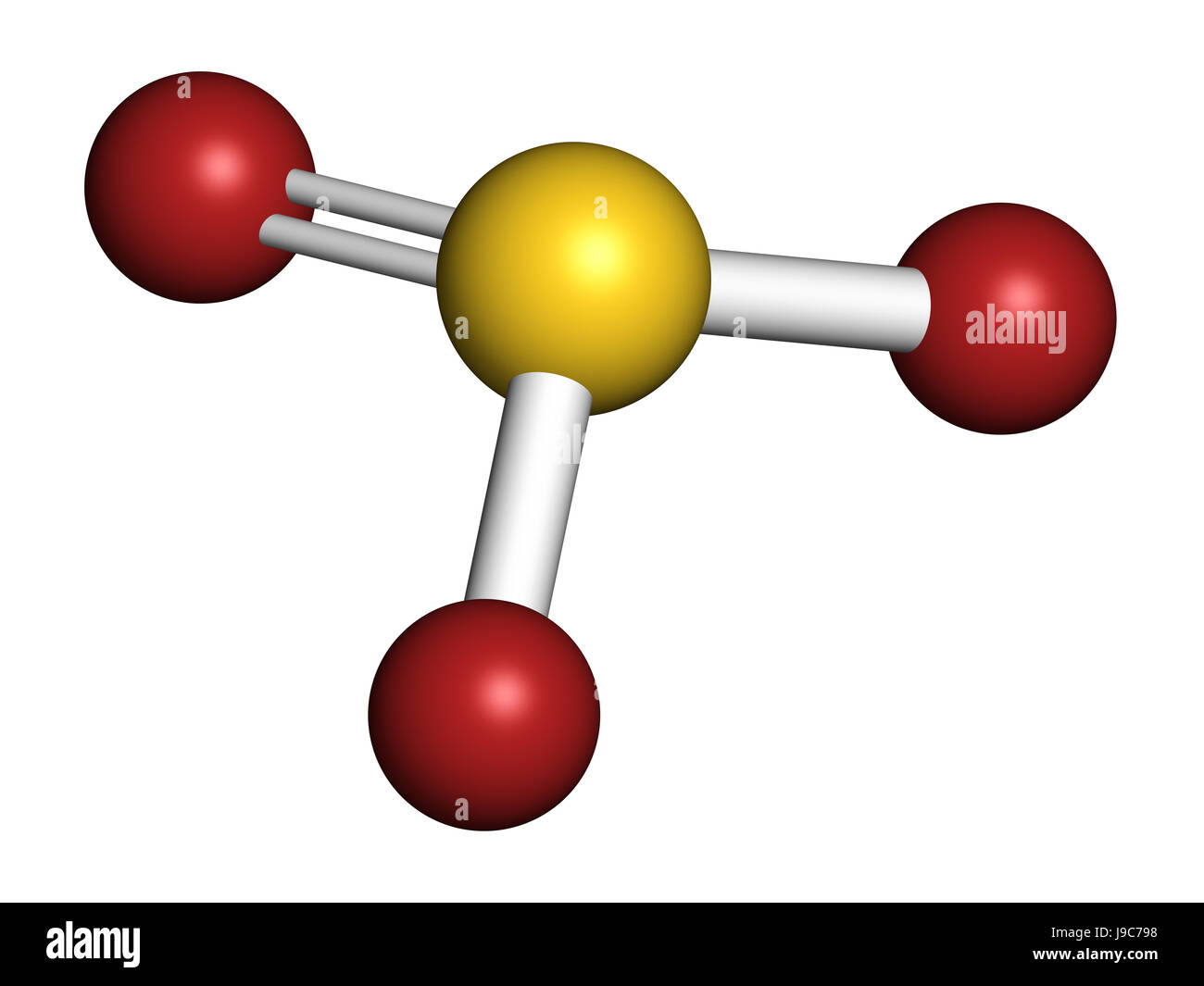 Sulfite anion, chemical structure. Sulfite salts are common food ...