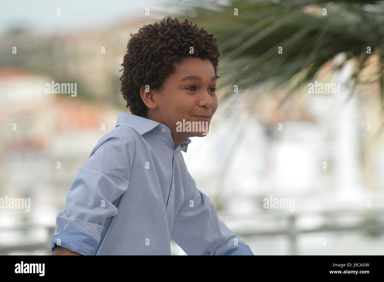 70th edition of the Cannes Film Festival: actor Jaden Mickael, here for ...