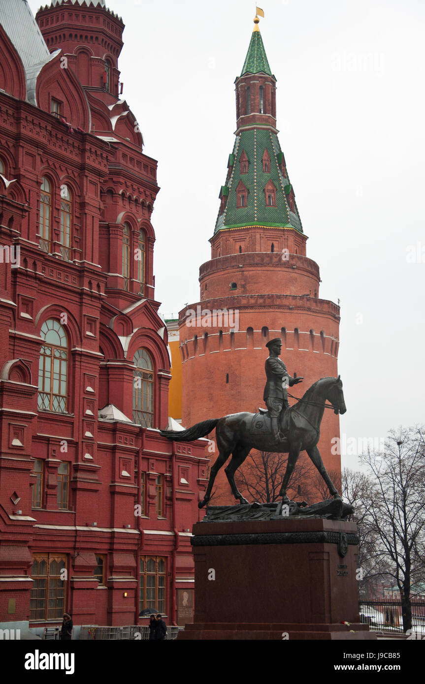 blue, travel, historical, monument, horse, statue, tourism, contrast ...