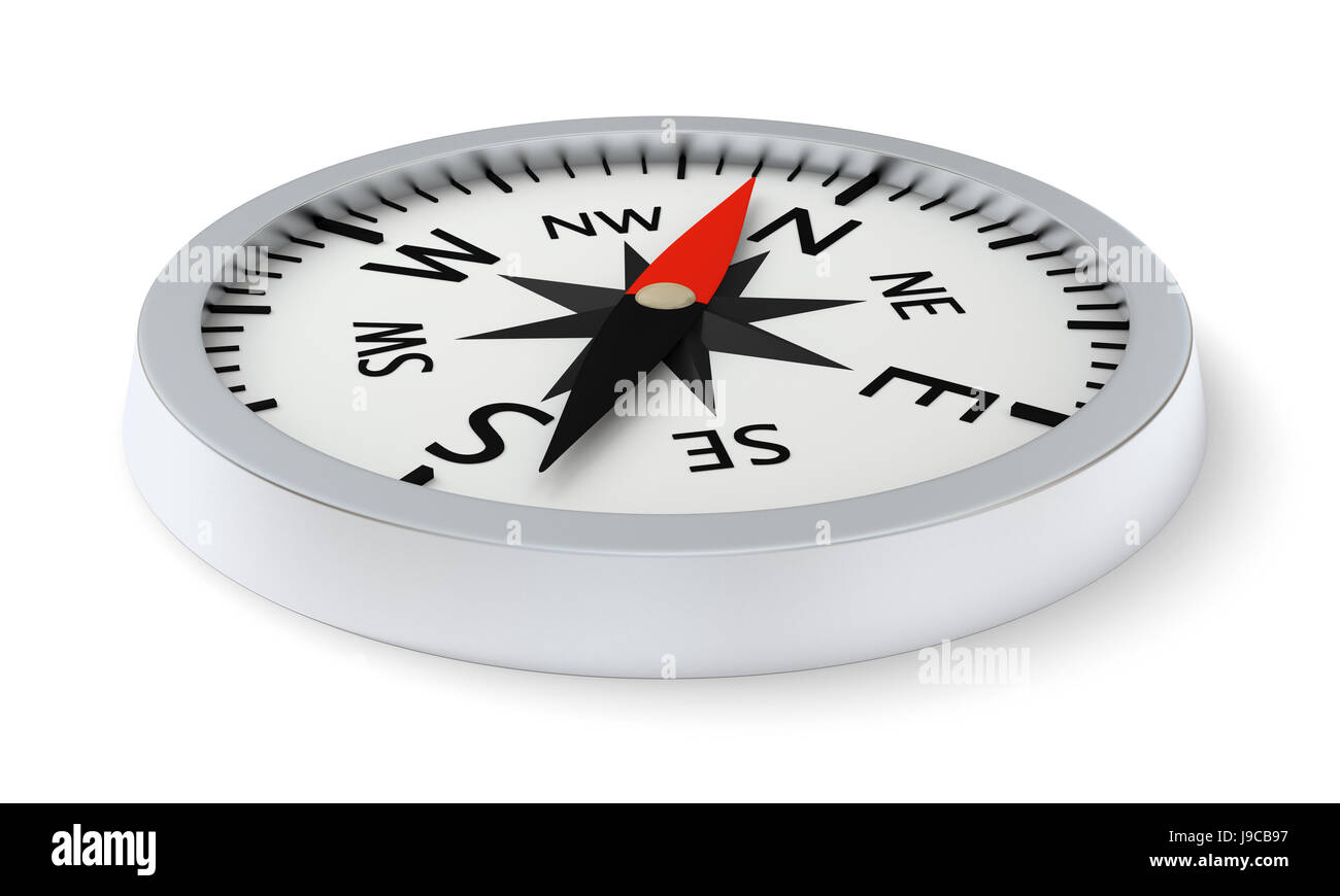 navigation, compass, object, isolated, navigation, direction ...