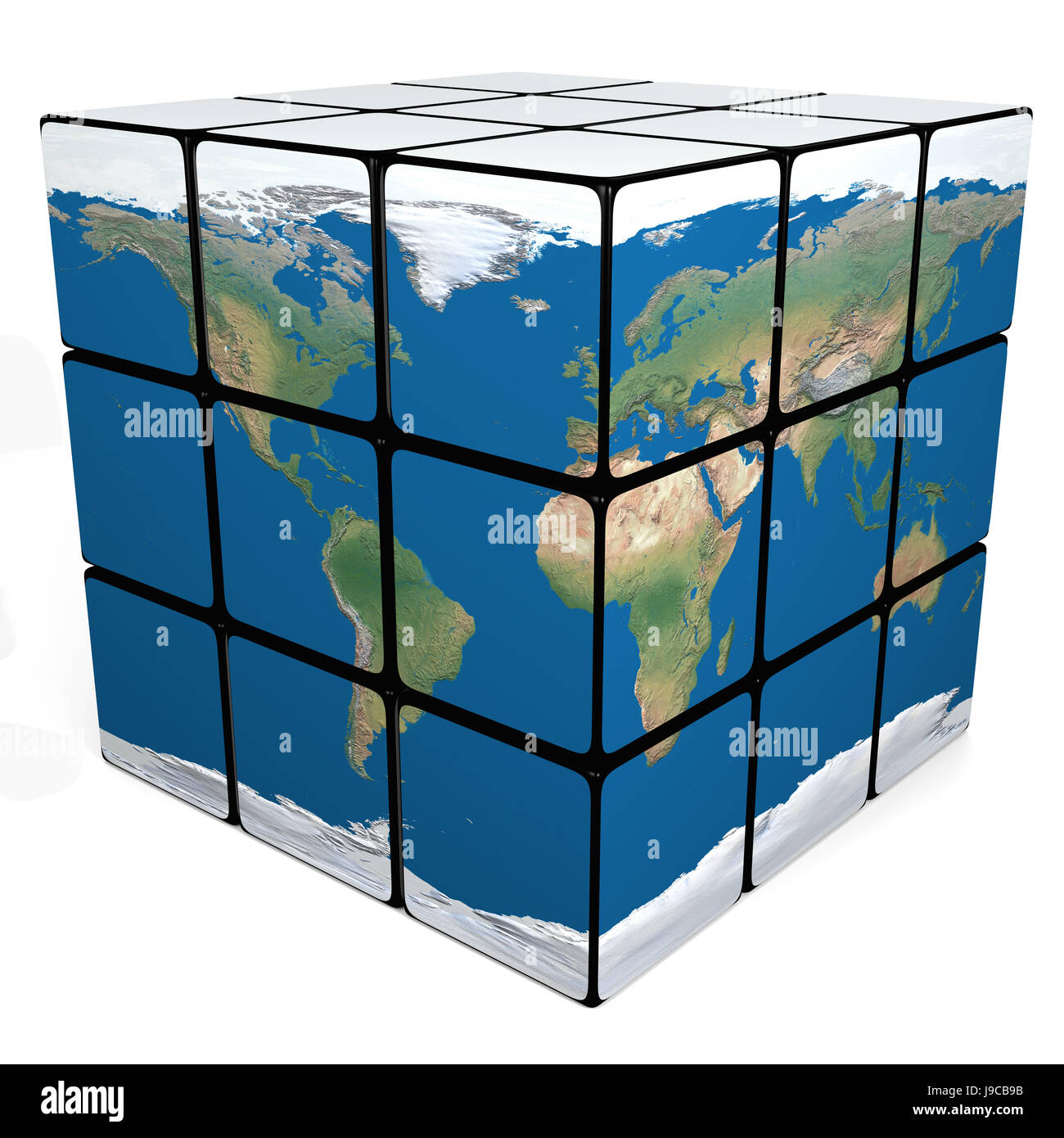 Continents formation Cut Out Stock Images & Pictures - Alamy