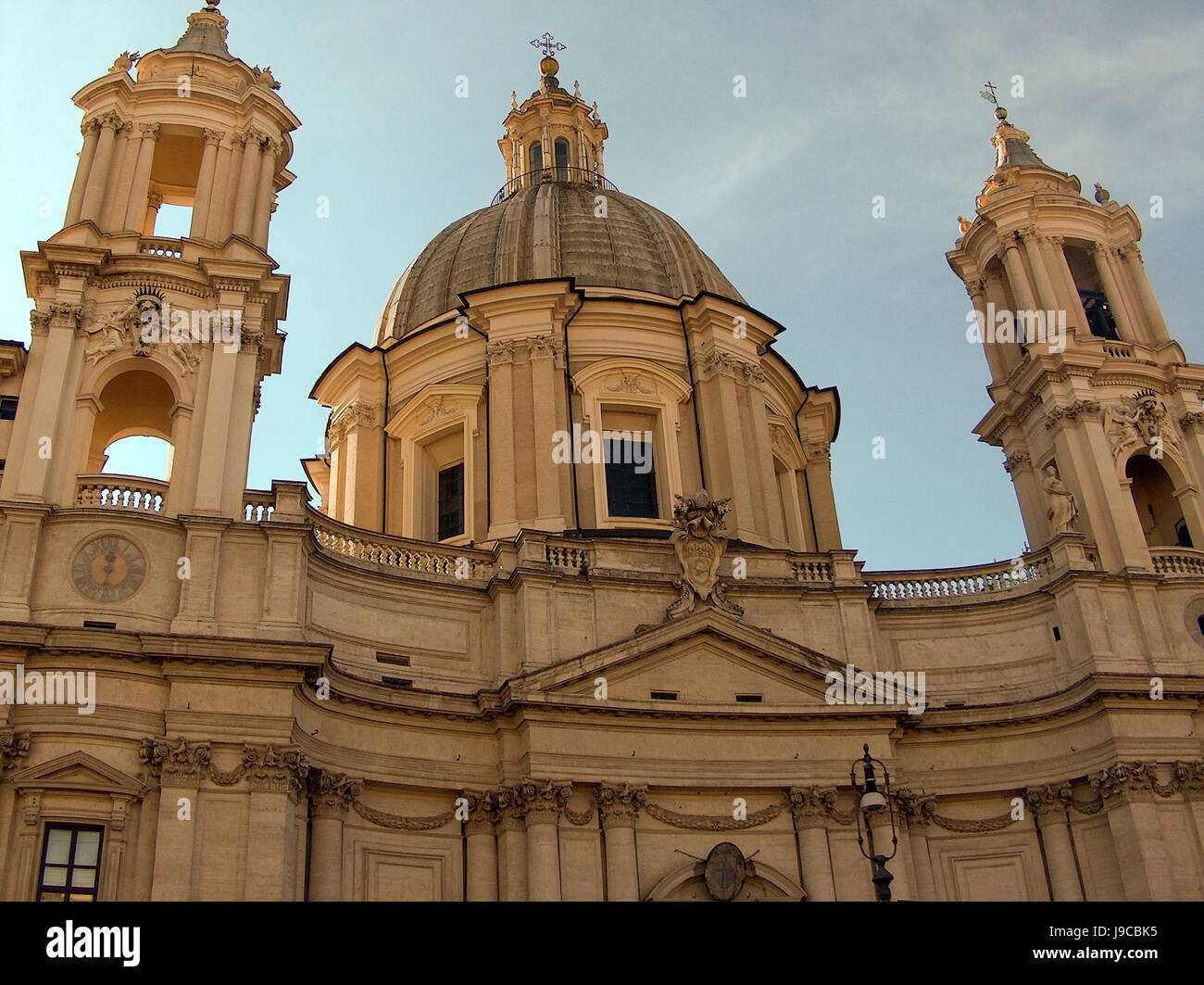 tower, dome, baroque, Rome, roma, style of construction, architecture ...
