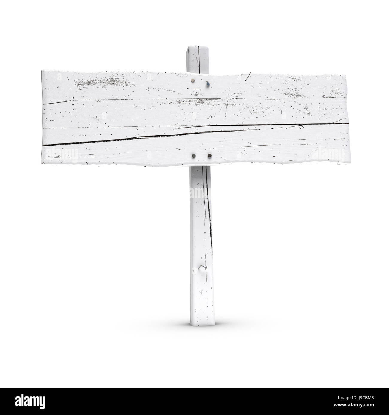 White vintage sign hi-res stock photography and images - Alamy