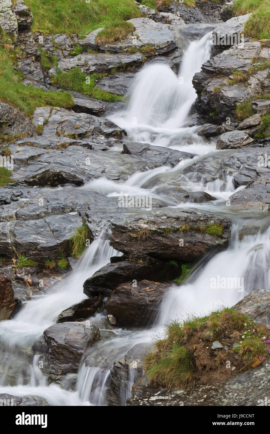 waterfall, spring, bouncing, bounces, hop, skipping, frisks, jumping ...