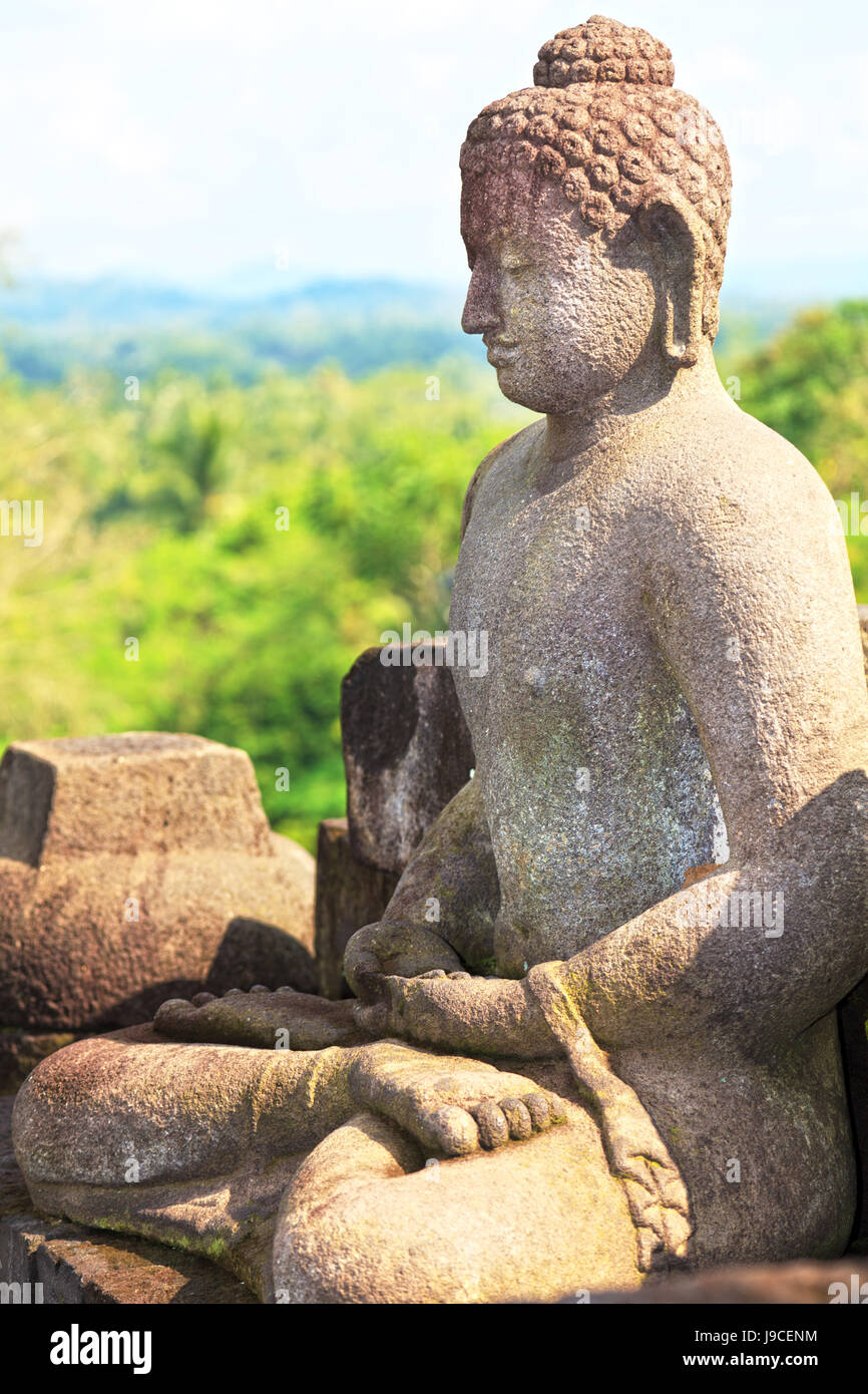 statue, asia, indonesia, buddha, buddhism, travel, detail, religion ...