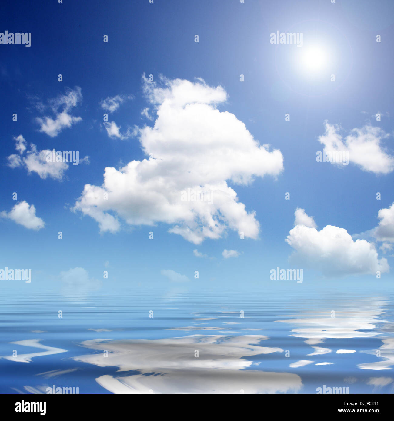 blue, clouds, firmament, sky, shine, shines, bright, lucent, light ...