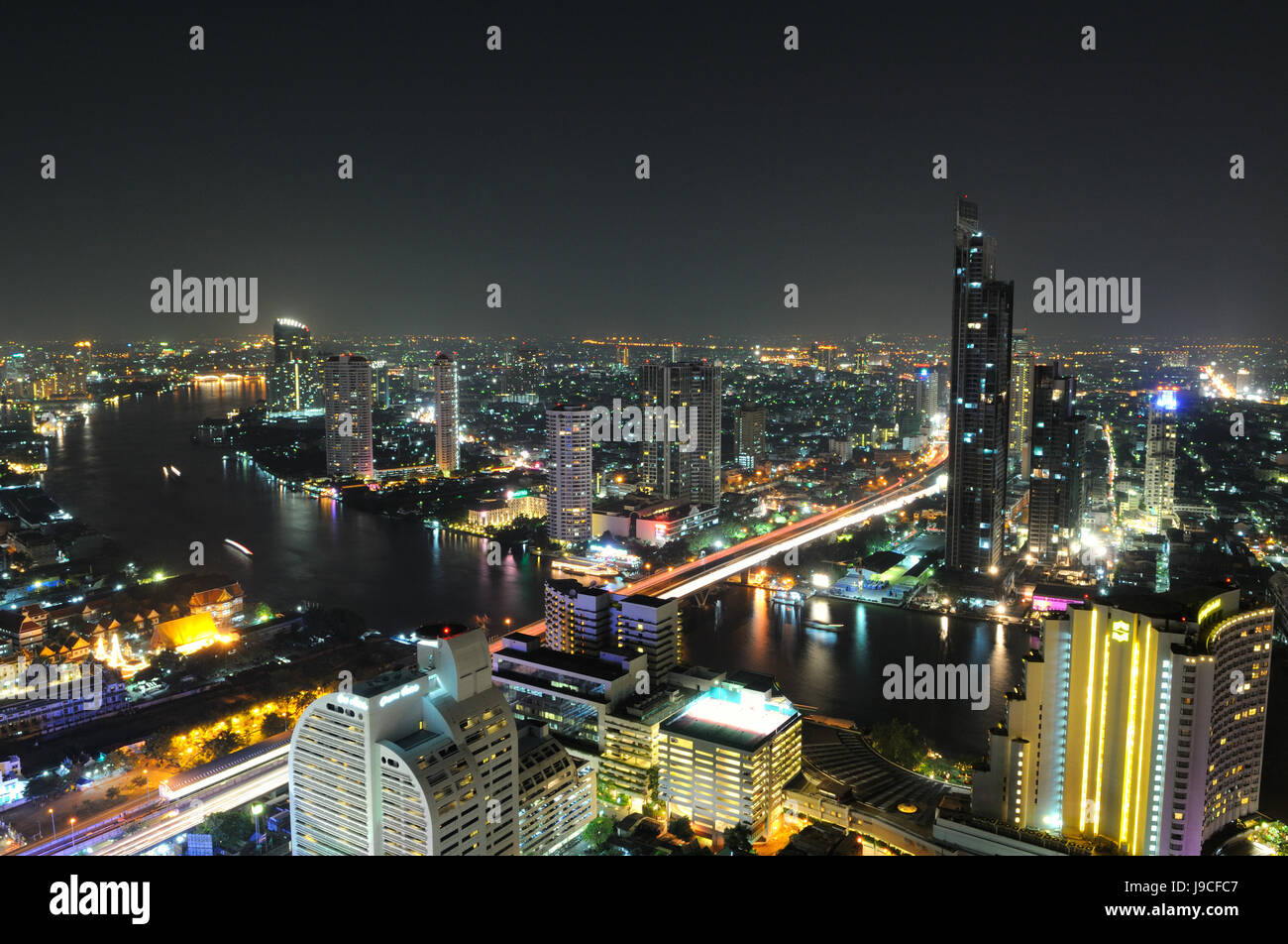 bangkok at night Stock Photo - Alamy