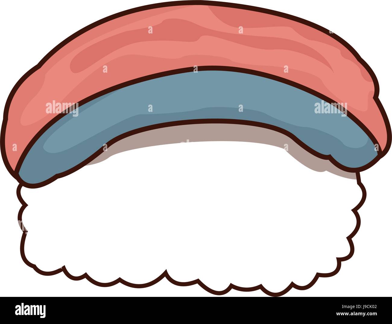 chinese traditional food sushi style Stock Vector Image & Art - Alamy