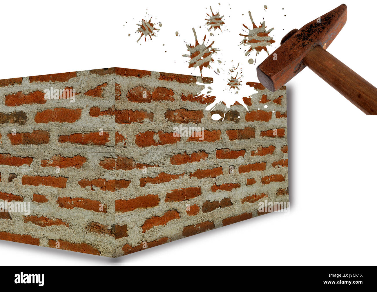 currency, loss, war, wall, broken, ruins, dejected, brick, destroy ...