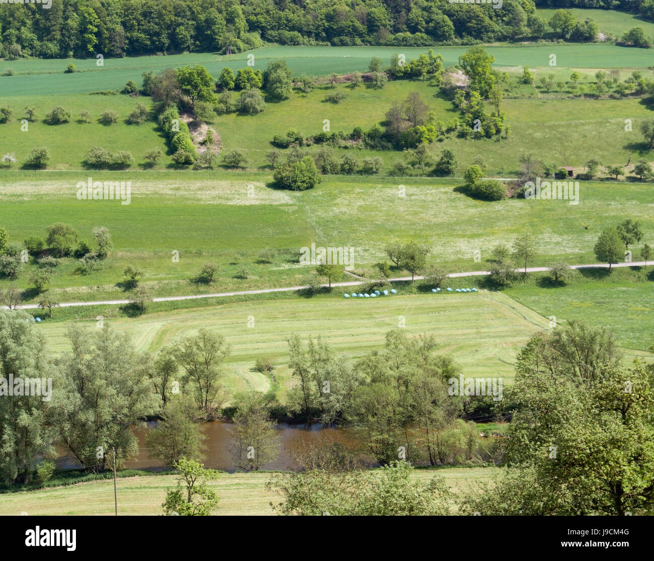 bucolic, spring, germany, german federal republic, scenery, countryside ...