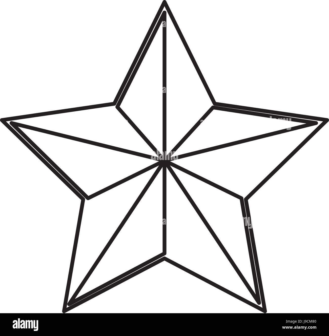 star funny comic cartoon decoration icon Stock Vector Image & Art - Alamy